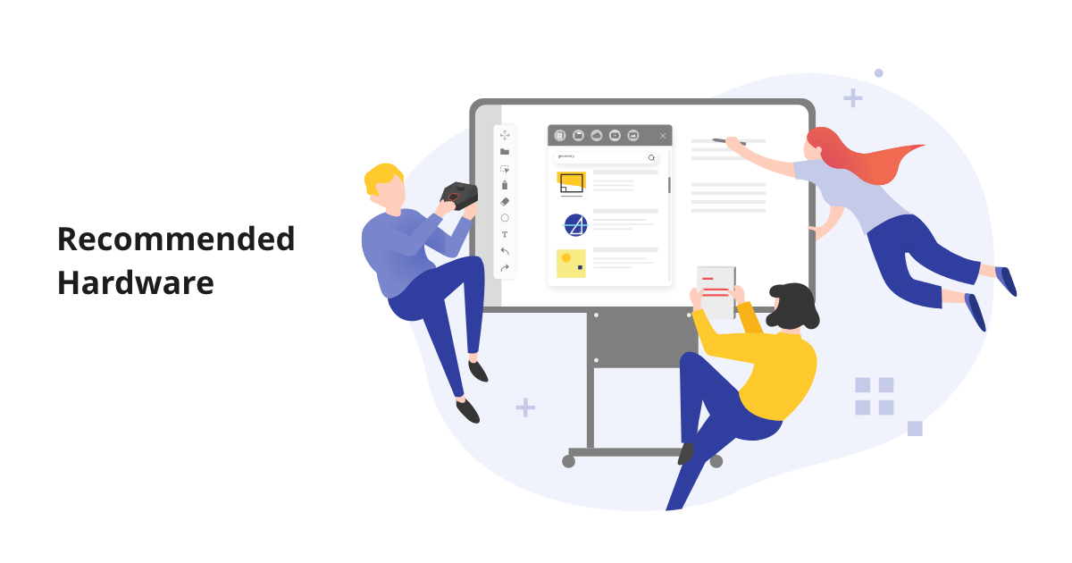 myViewBoard Recommended Hardware