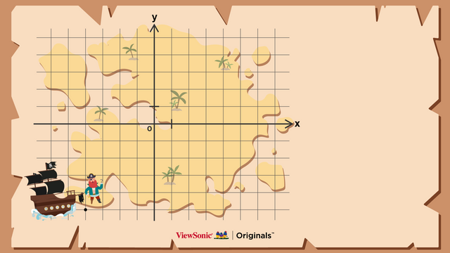 Blank Treasure Map Grid